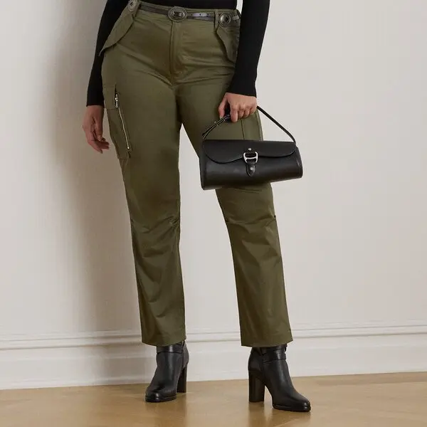 Ralph Lauren Cotton Sateen Cargo Pant - Botanic Olive