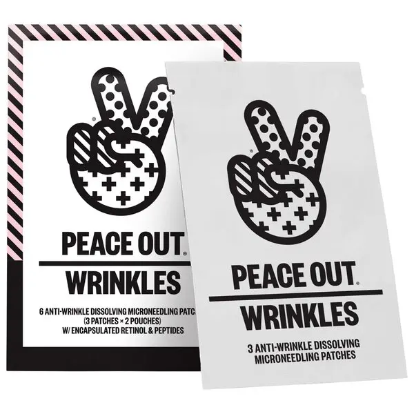 PEACE OUT Microneedling Anti-wrinkle Retinol Patches - One-color