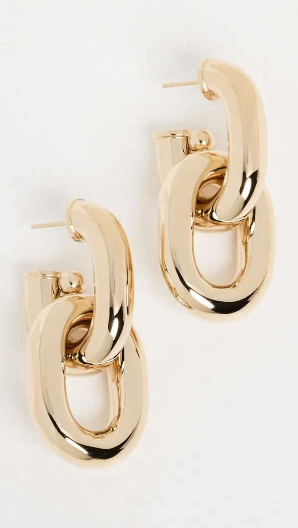 Rabanne Xl Link Hoop Earrings
