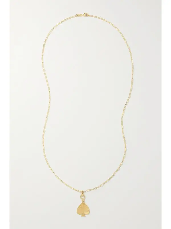 FOUNDRAE Reverie Spade 18-karat Necklace - Gold