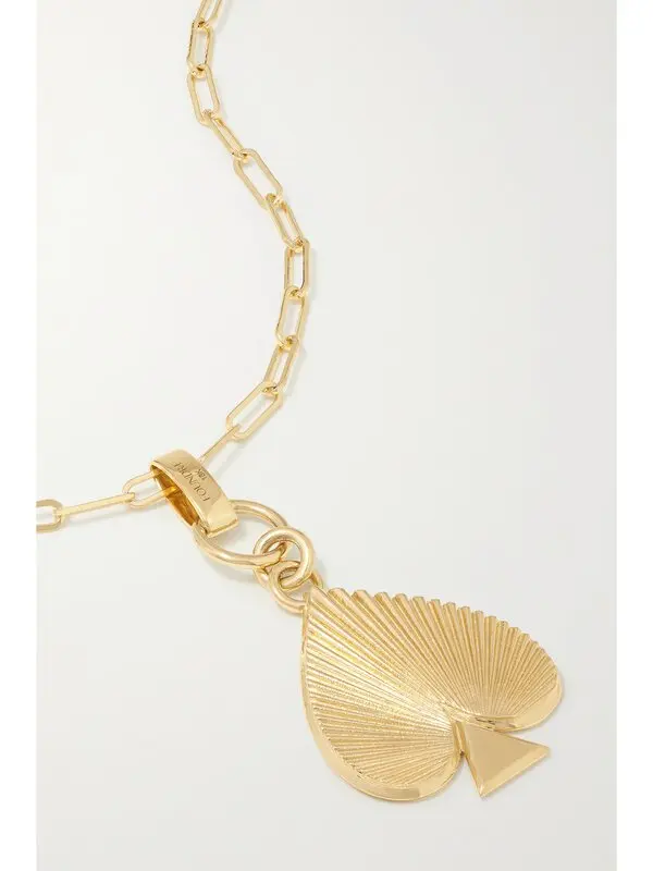 FOUNDRAE Reverie Spade 18-karat Necklace