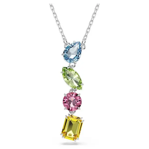 SWAROVSKI Gema Pendant Necklace With Crystals - Multicolored