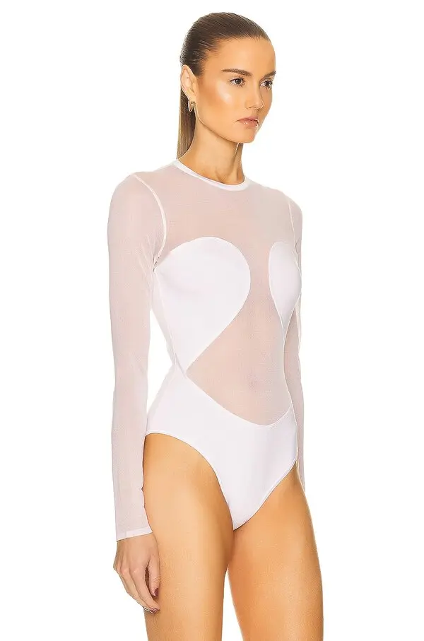Alaïa Sheer Bodysuit