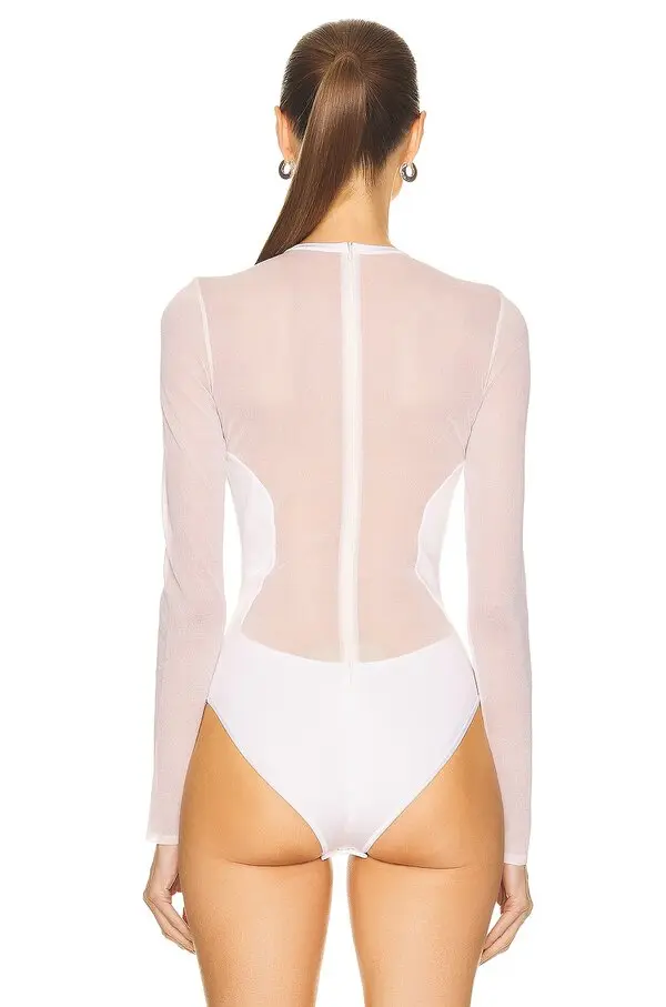 Alaïa Sheer Bodysuit