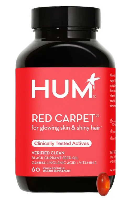 HUM Red Carpet® Glowing Skin And Hair Dietary Supplement - No Color