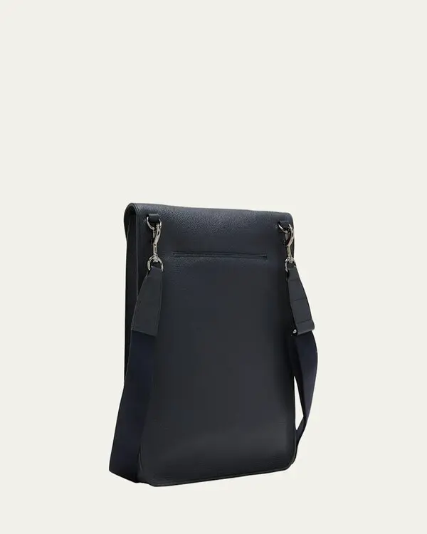 Akris Anouk Calfskin Medium Messenger Bag - Denim