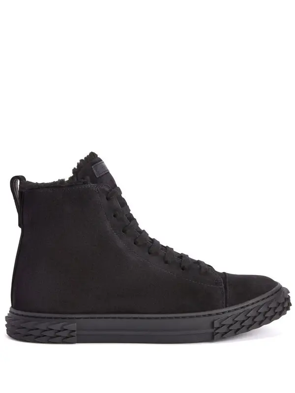 GIUSEPPE ZANOTTI Ecoblabber High-top Sneakers - Black