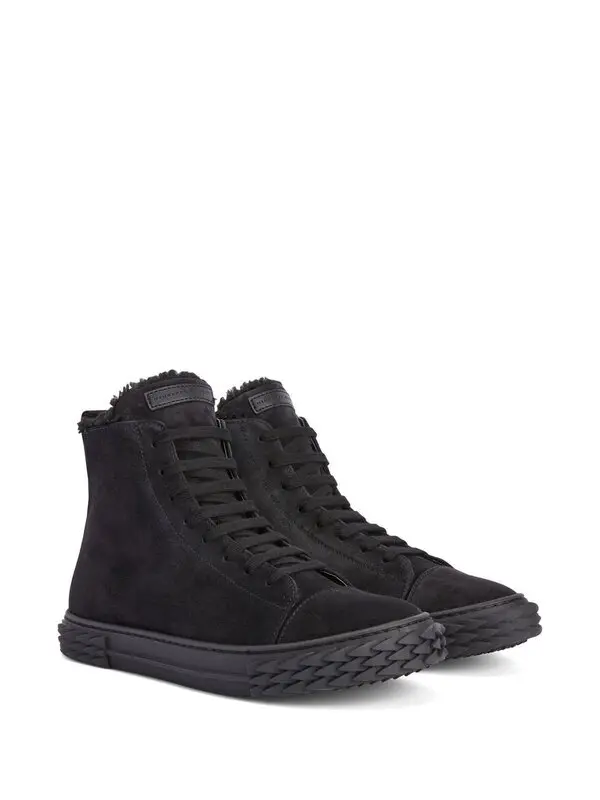 GIUSEPPE ZANOTTI Ecoblabber High-top Sneakers - Black