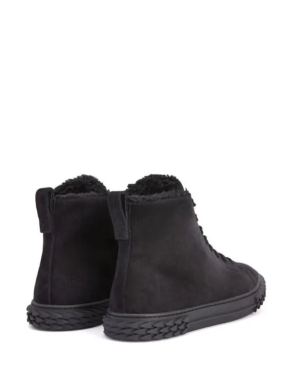 GIUSEPPE ZANOTTI Ecoblabber High-top Sneakers - Black
