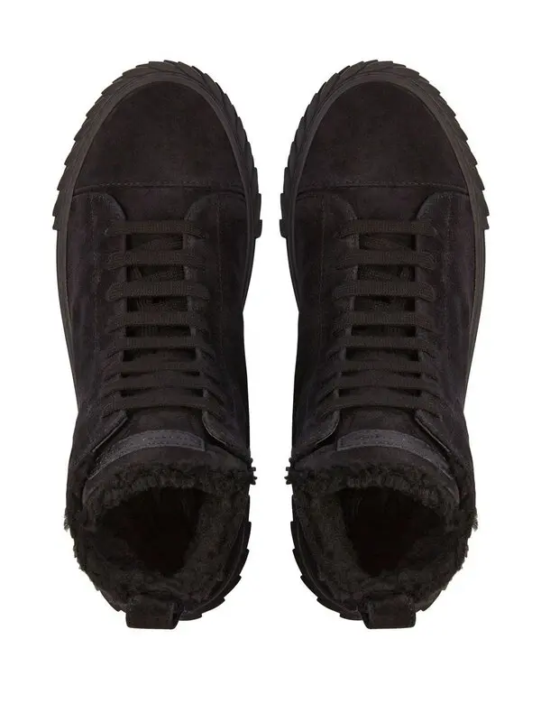 GIUSEPPE ZANOTTI Ecoblabber High-top Sneakers - Black