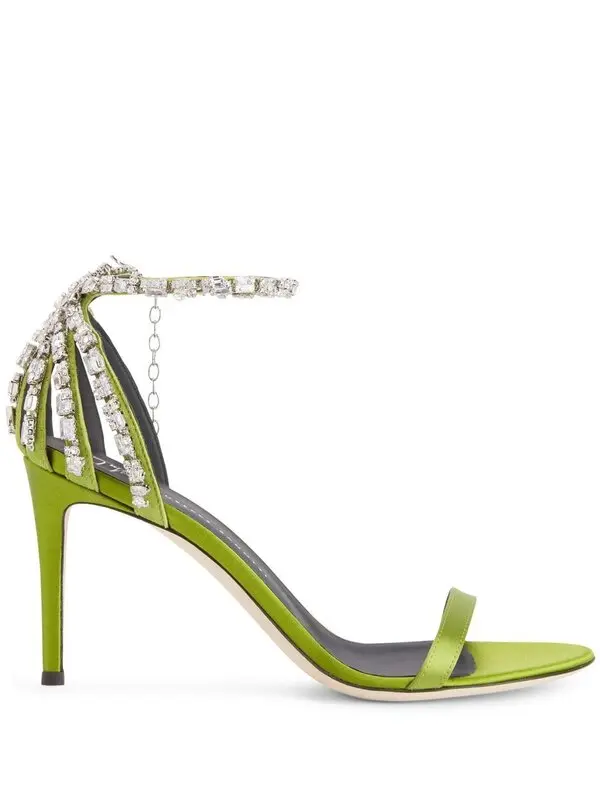GIUSEPPE ZANOTTI Adele Crystal-embellished Sandals