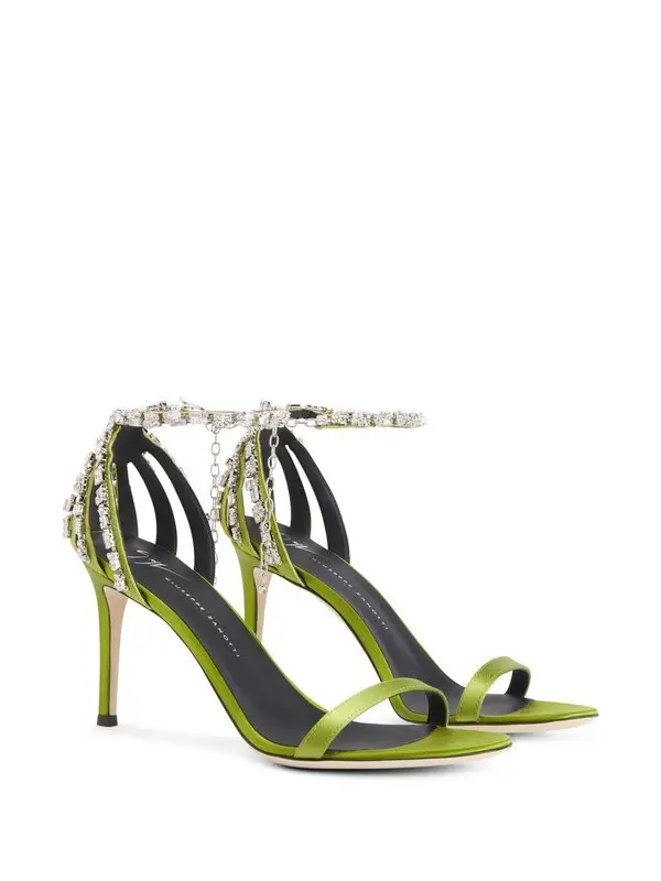 GIUSEPPE ZANOTTI Adele Crystal-embellished Sandals