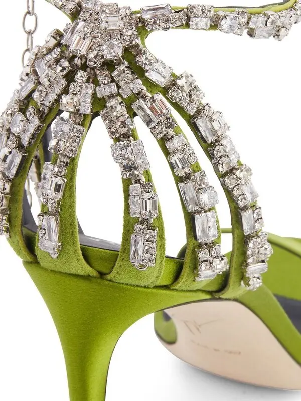 GIUSEPPE ZANOTTI Adele Crystal-embellished Sandals