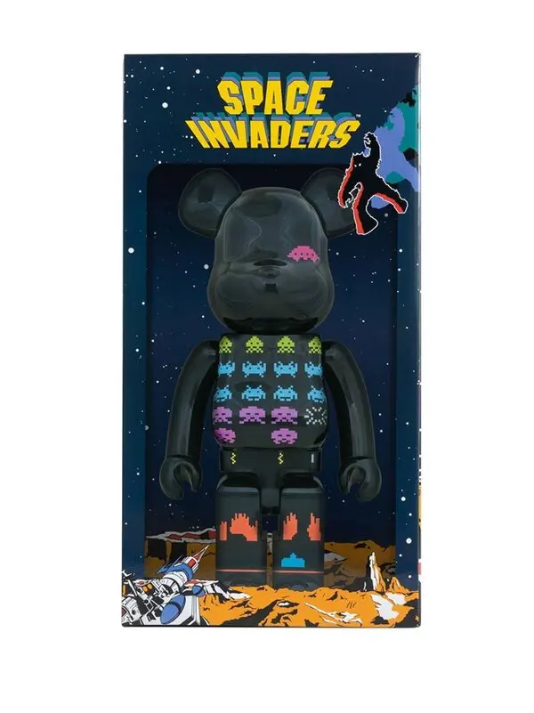 MEDICOM TOY X Space Invaders Be@rbrick Figure - Black