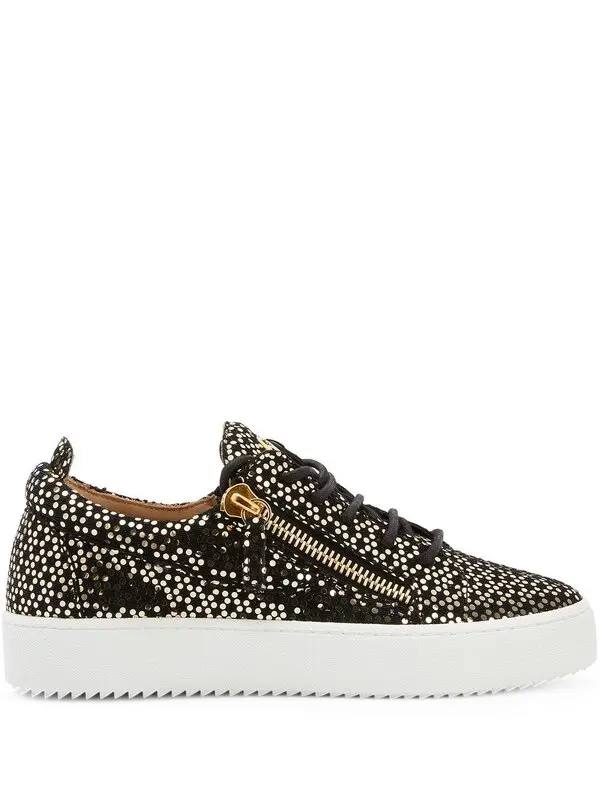 GIUSEPPE ZANOTTI Gail Leather Sneakers