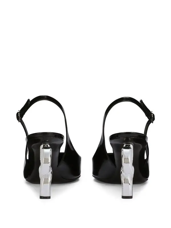 Dolce & Gabbana 3.5 Patent Leather Slingback Pumps