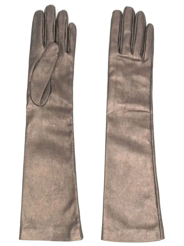Brunello Cucinelli Long Slim-fit Gloves - Green