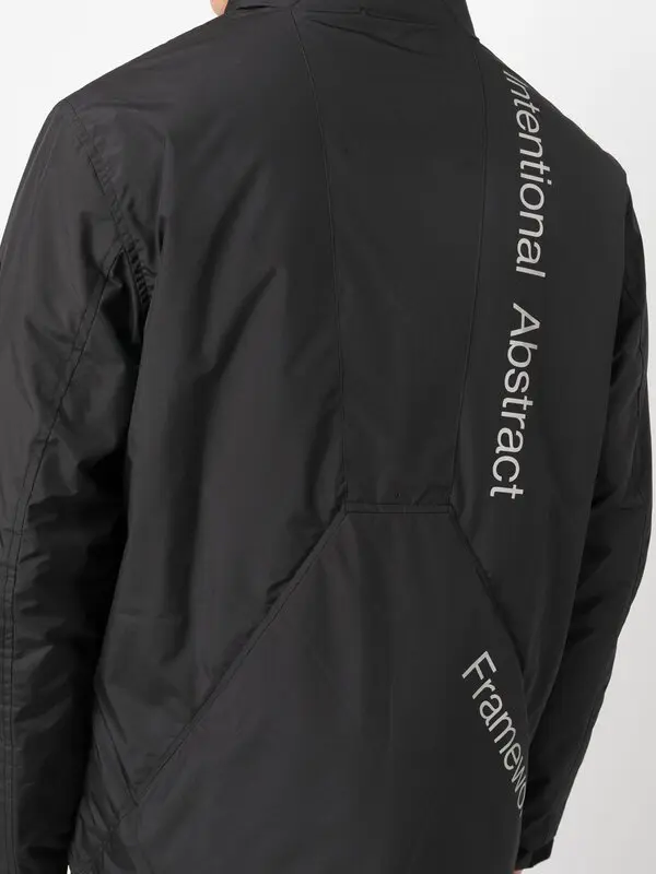 A-COLD-WALL* Logo-print Zipped Jacket