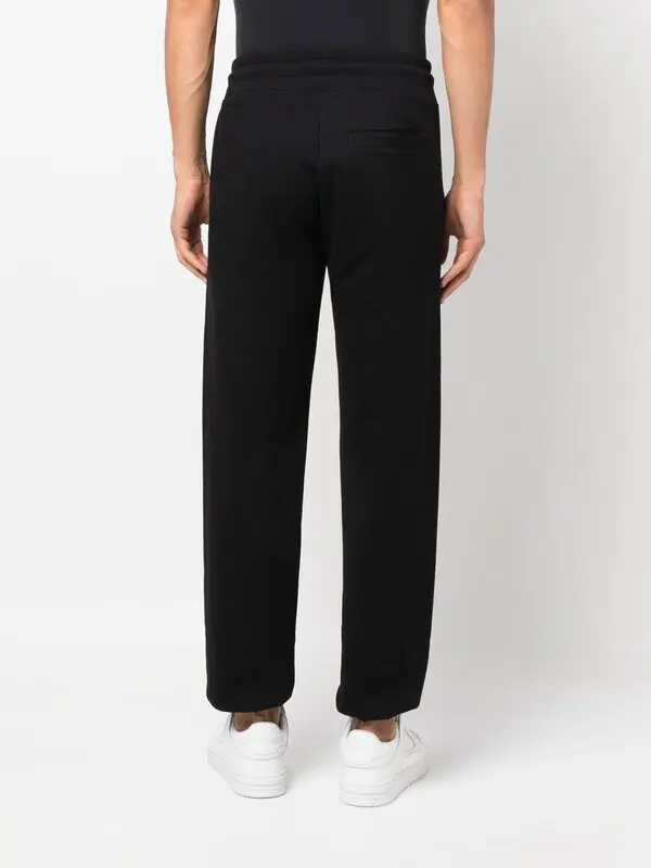 Gcds Tapered-leg Drawstring Trousers - Black