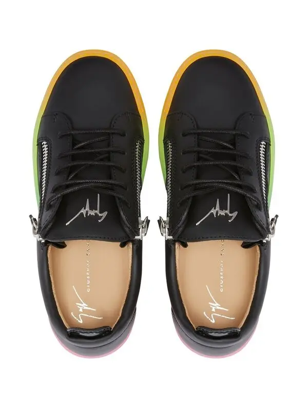 GIUSEPPE ZANOTTI Gail Low-top Sneakers - Black