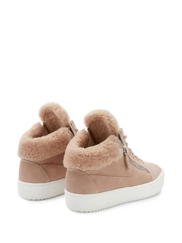 GIUSEPPE ZANOTTI Kriss Winter Low-top Sneakers - Pink