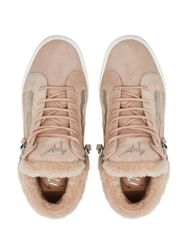 GIUSEPPE ZANOTTI Kriss Winter Low-top Sneakers - Pink