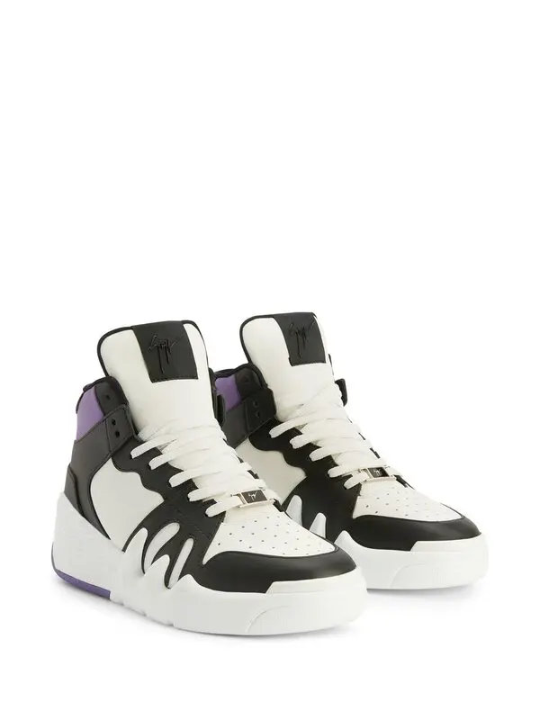 GIUSEPPE ZANOTTI Talon High-top Sneakers - Purple