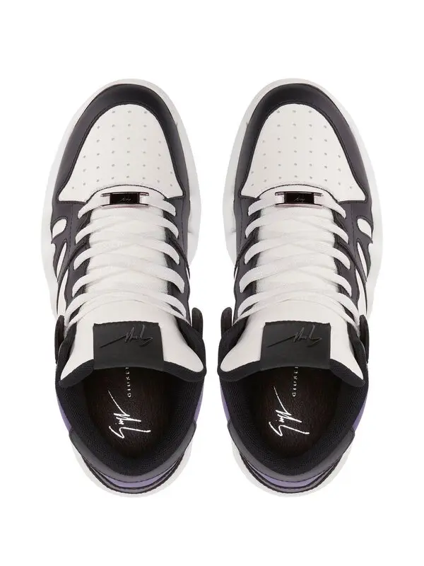 GIUSEPPE ZANOTTI Talon High-top Sneakers - Purple