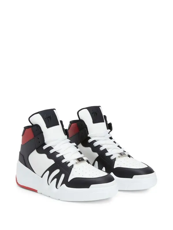 GIUSEPPE ZANOTTI Talon High-top Sneakers - Red