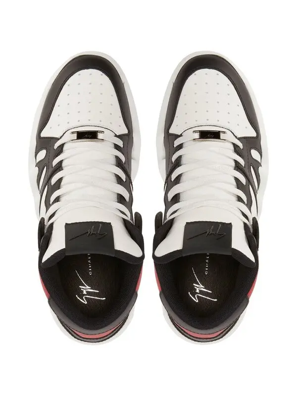 GIUSEPPE ZANOTTI Talon High-top Sneakers - Red