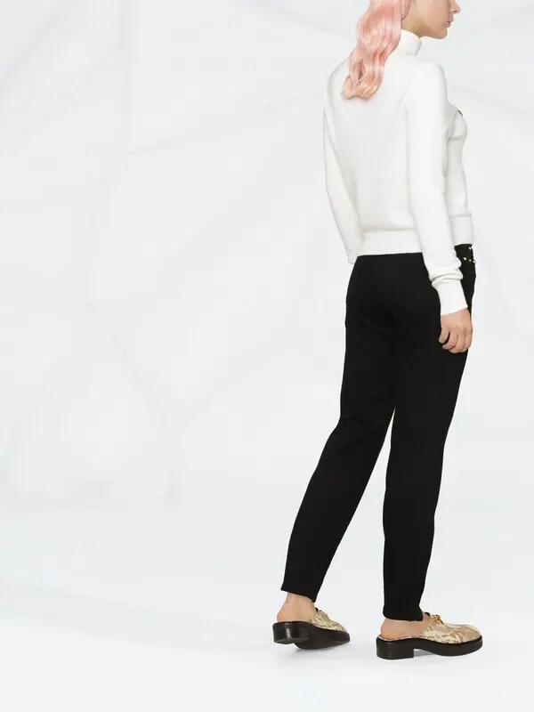 CHIARA FERRAGNI Studded Straight-leg Jeans