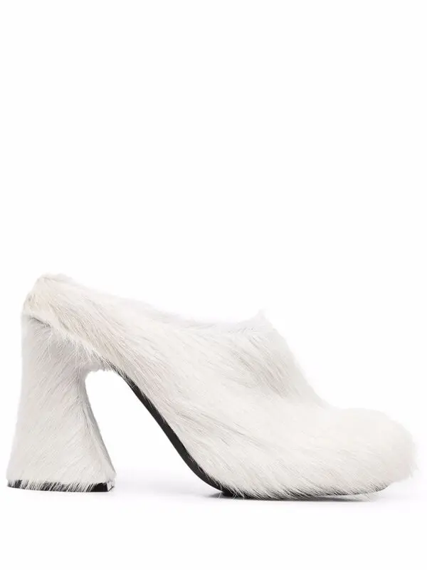 Marni Fur-design Mules