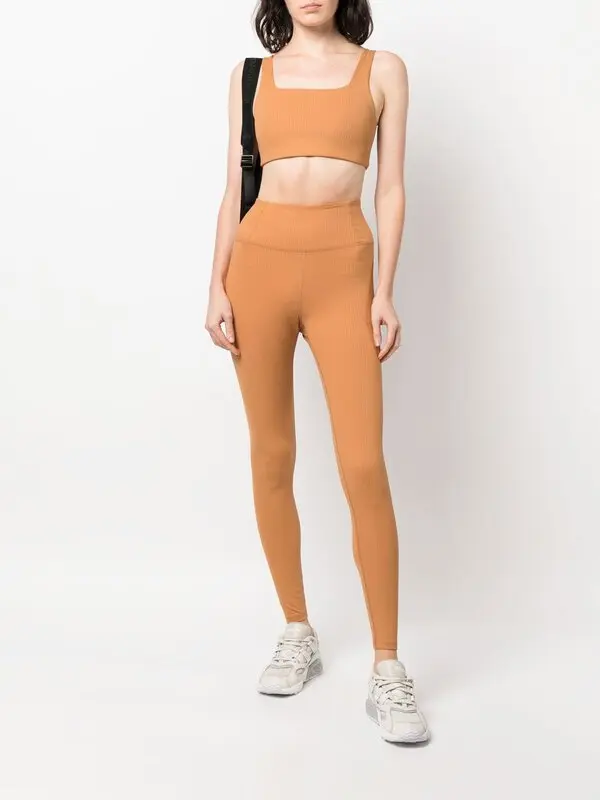 GIRLFRIEND COLLECTIVE Ribbed High-rise Eggings