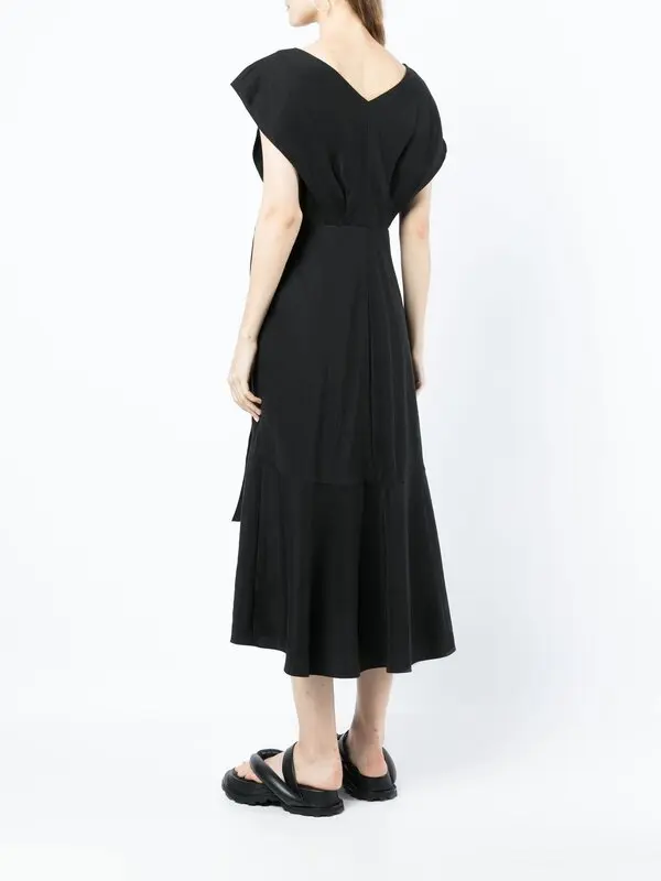 Vince V-neck Midi Dress