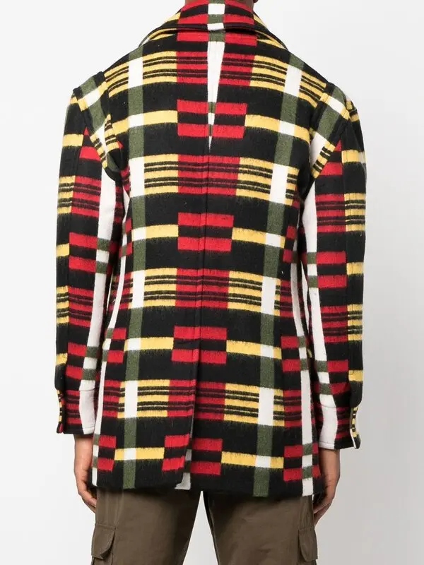 VIVIENNE WESTWOOD Check-print Double-breasted Coat