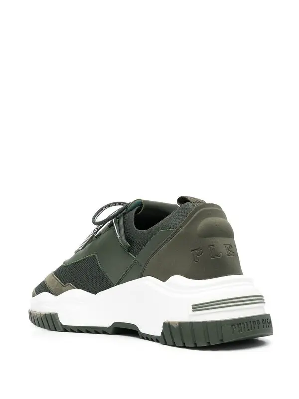 Philipp Plein Hexagon Low-top Sneakers - Green