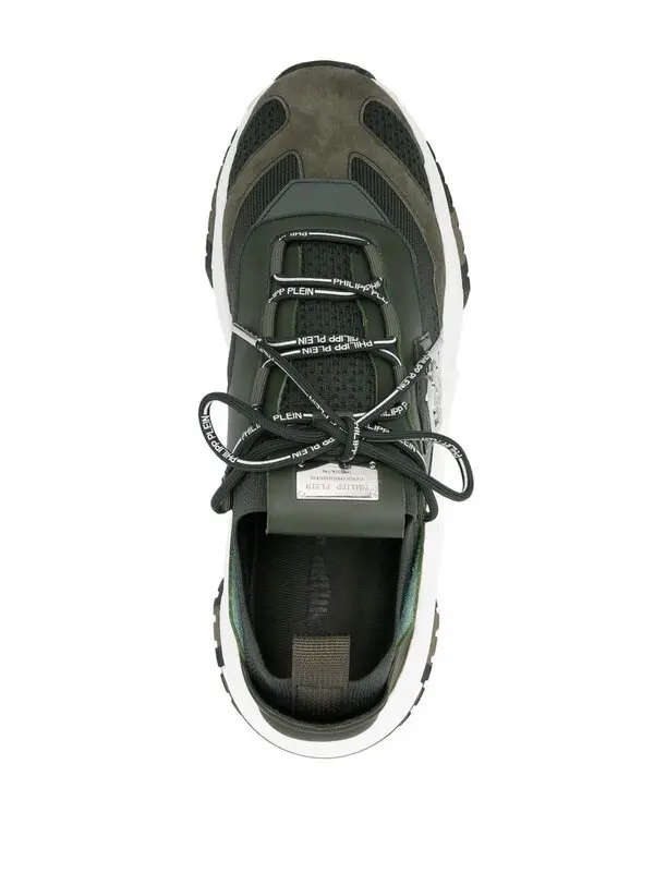 Philipp Plein Hexagon Low-top Sneakers - Green