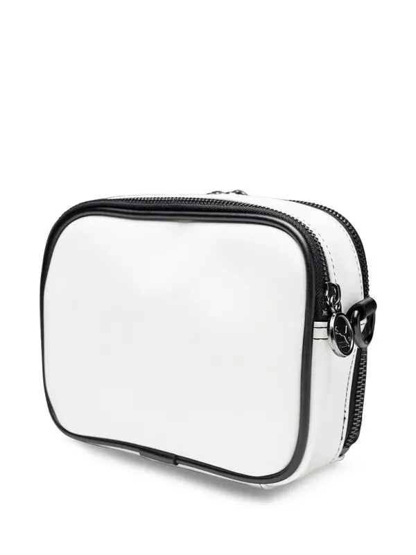 限定コラボ AMI PARIS × PUMA クロスボディバッグ ユニセックス Puma X Ami Paris Small Logo-Embroidered Messenger Bag - White