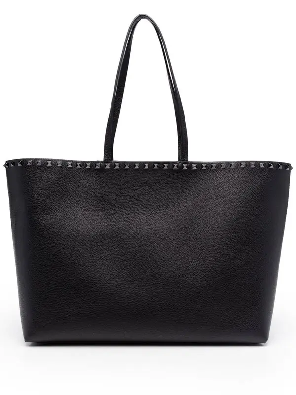 Valentino Garavani Large Rockstud Tote Bag - Black