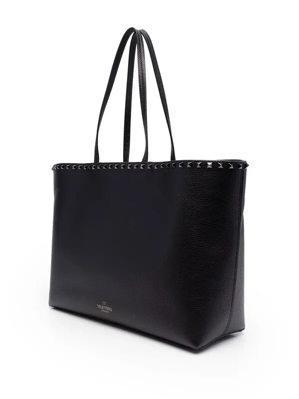 Valentino Garavani Large Rockstud Tote Bag - Black