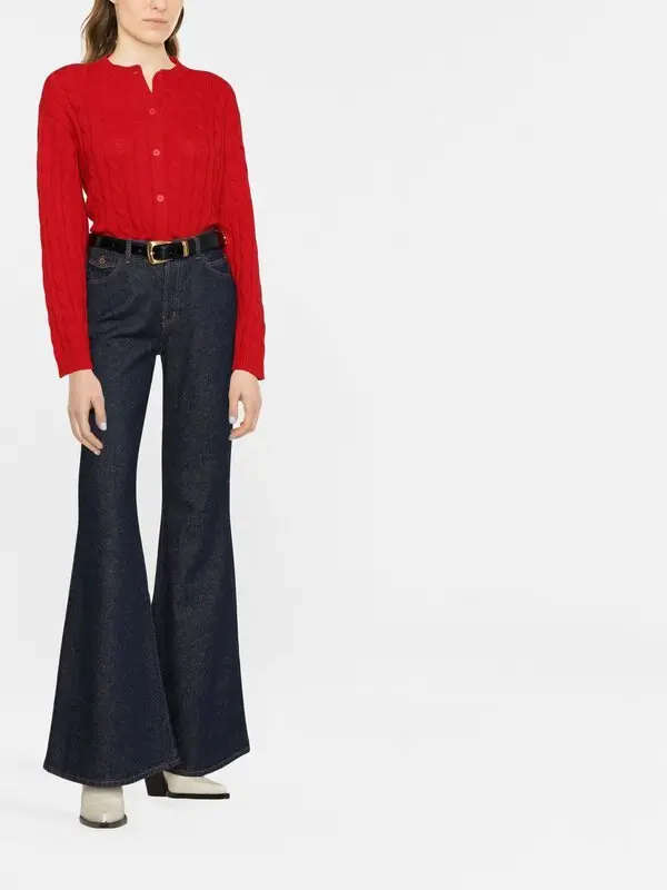 Chloé High-waisted Flared Jeans