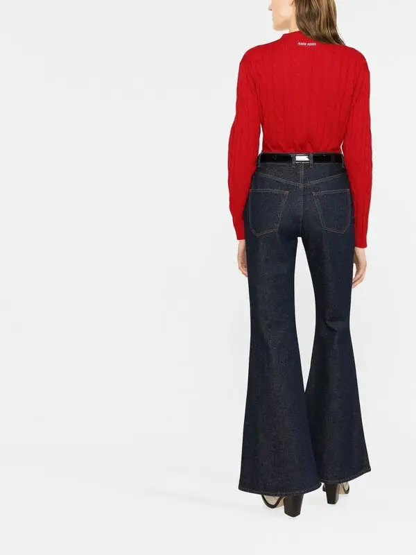 Chloé High-waisted Flared Jeans