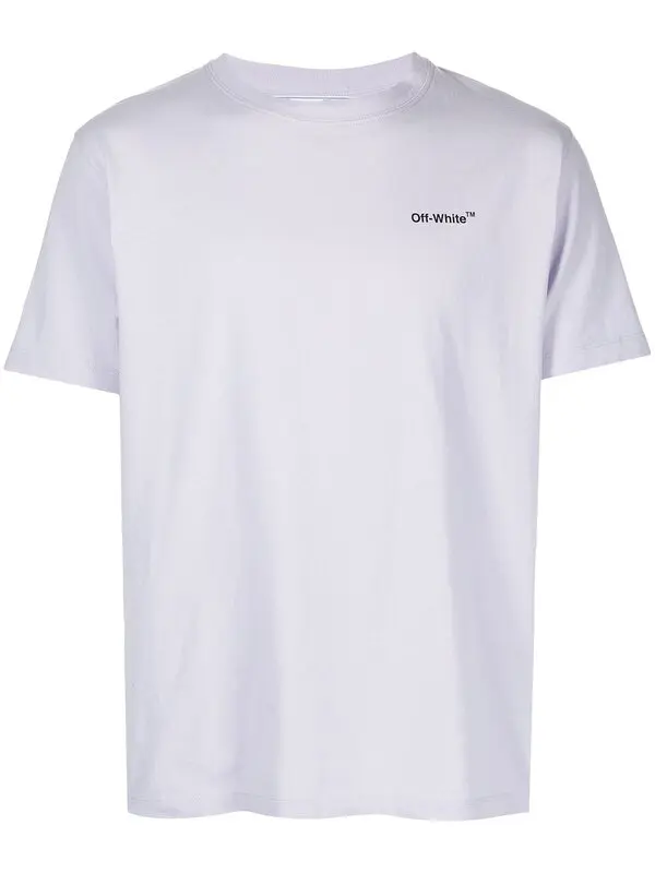 Off-White Arrows-print T-shirt - Purple