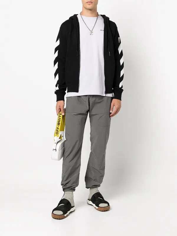 Off-White Arrows-print T-shirt - Purple