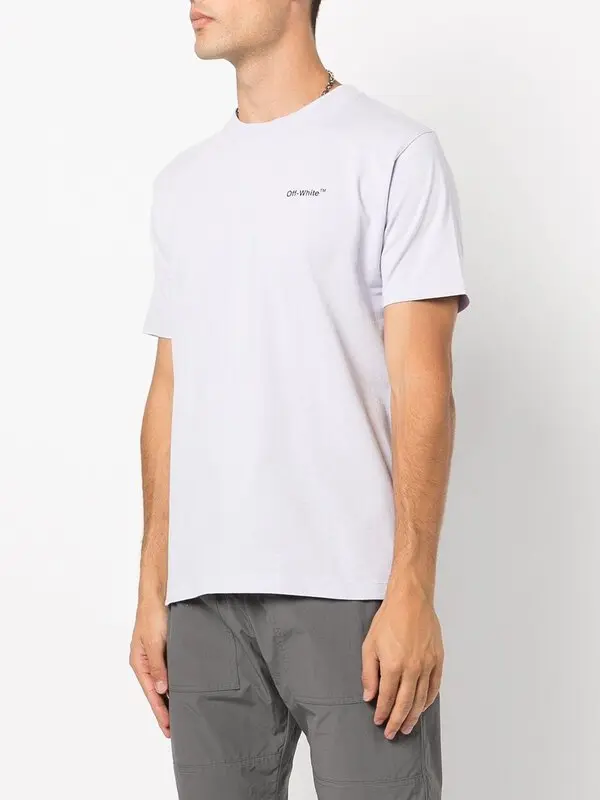 Off-White Arrows-print T-shirt - Purple