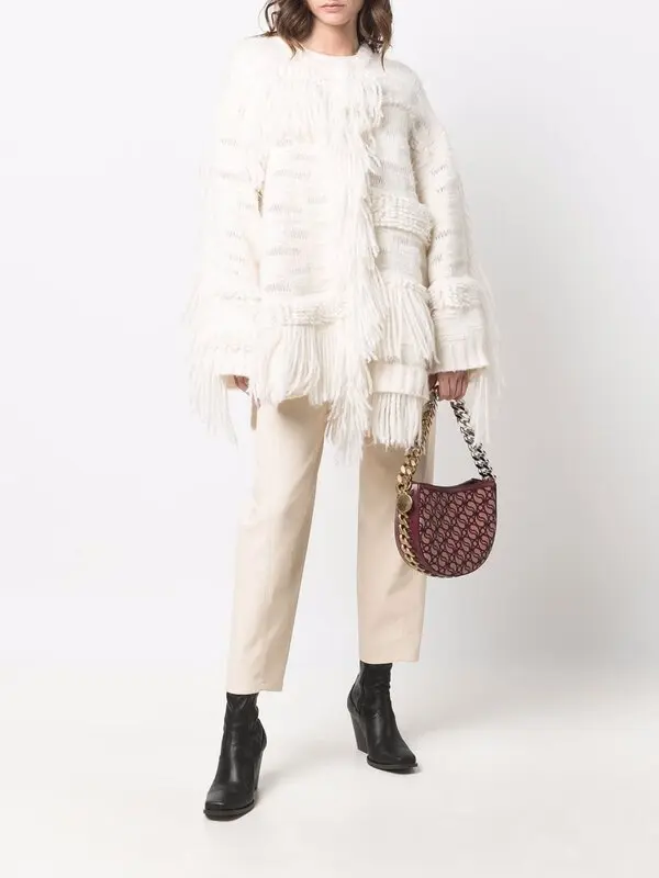 Stella McCartney Oversized Fringed Jumper
