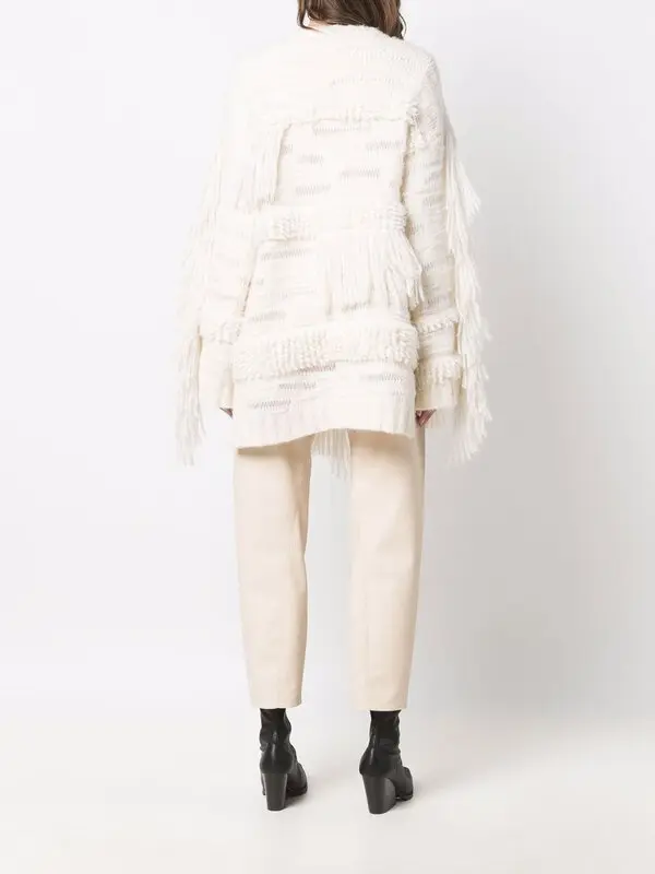 Stella McCartney Oversized Fringed Jumper