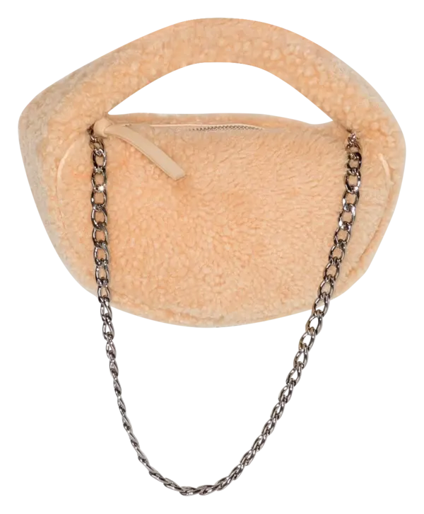 By Far Baby Cush Shearling Mini Bag