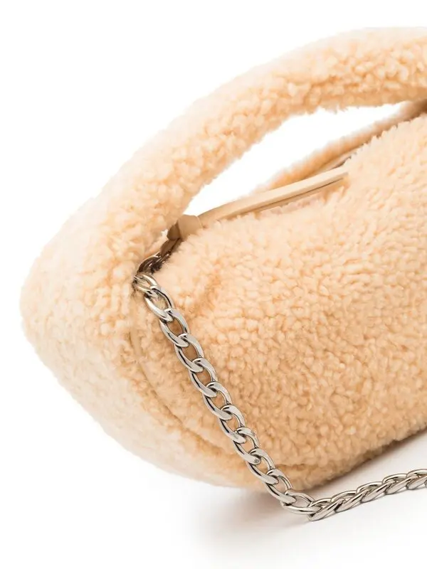 By Far Baby Cush Shearling Mini Bag