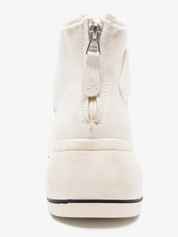 R13 High-top Platform Sneakers - Neutrals